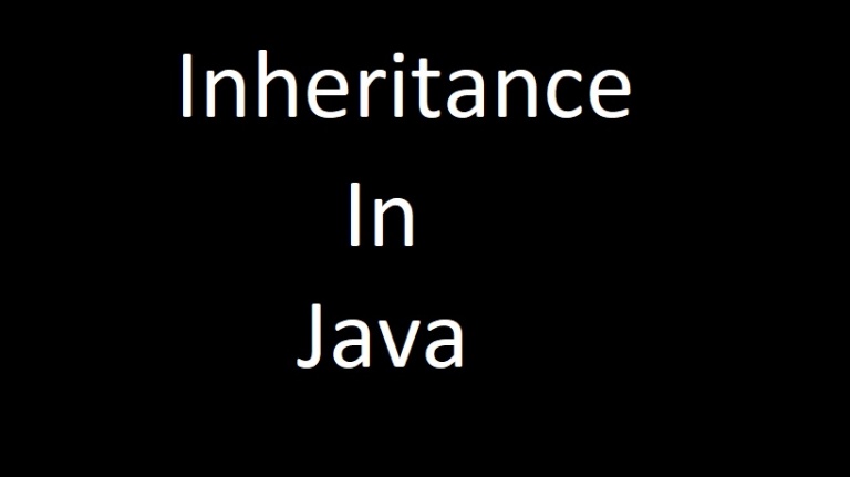 Inheritance in Java | learn inheritance - Free Online Courses Hub