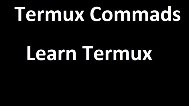 termux commands | Learn Termux - termux commands | Learn Termux